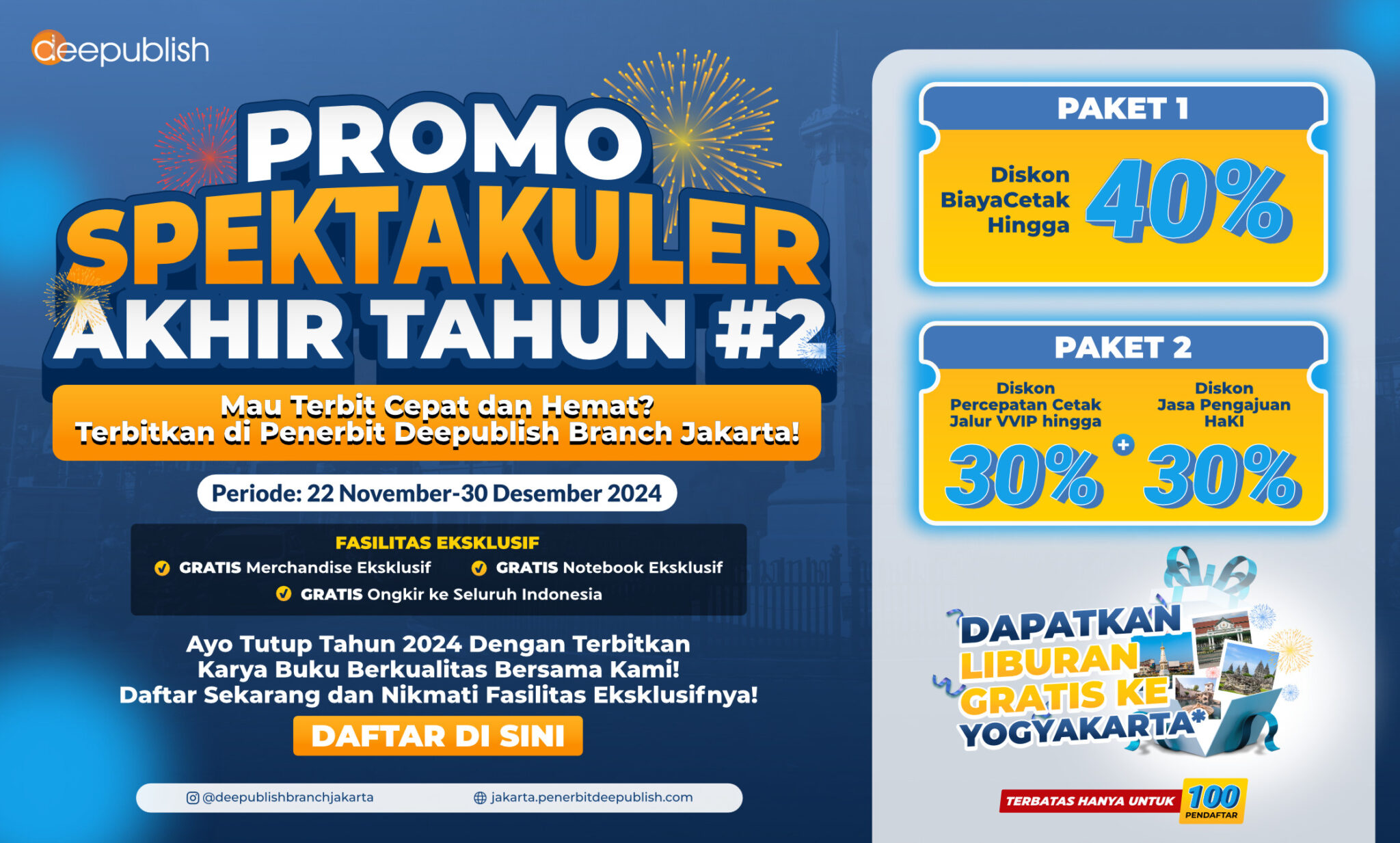 Promo Jakarta - Penerbit Deepublish Jakarta